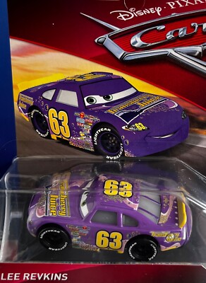 DISNEY PIXAR CARS "#63 LEE REVKINS...A.K.A. TRANSBERRY JUICE", NEW IN ...