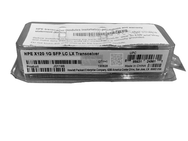 JD119B I Genuine Brand New HPE SFP Module 1000Base-LX1 0231A0LS ...