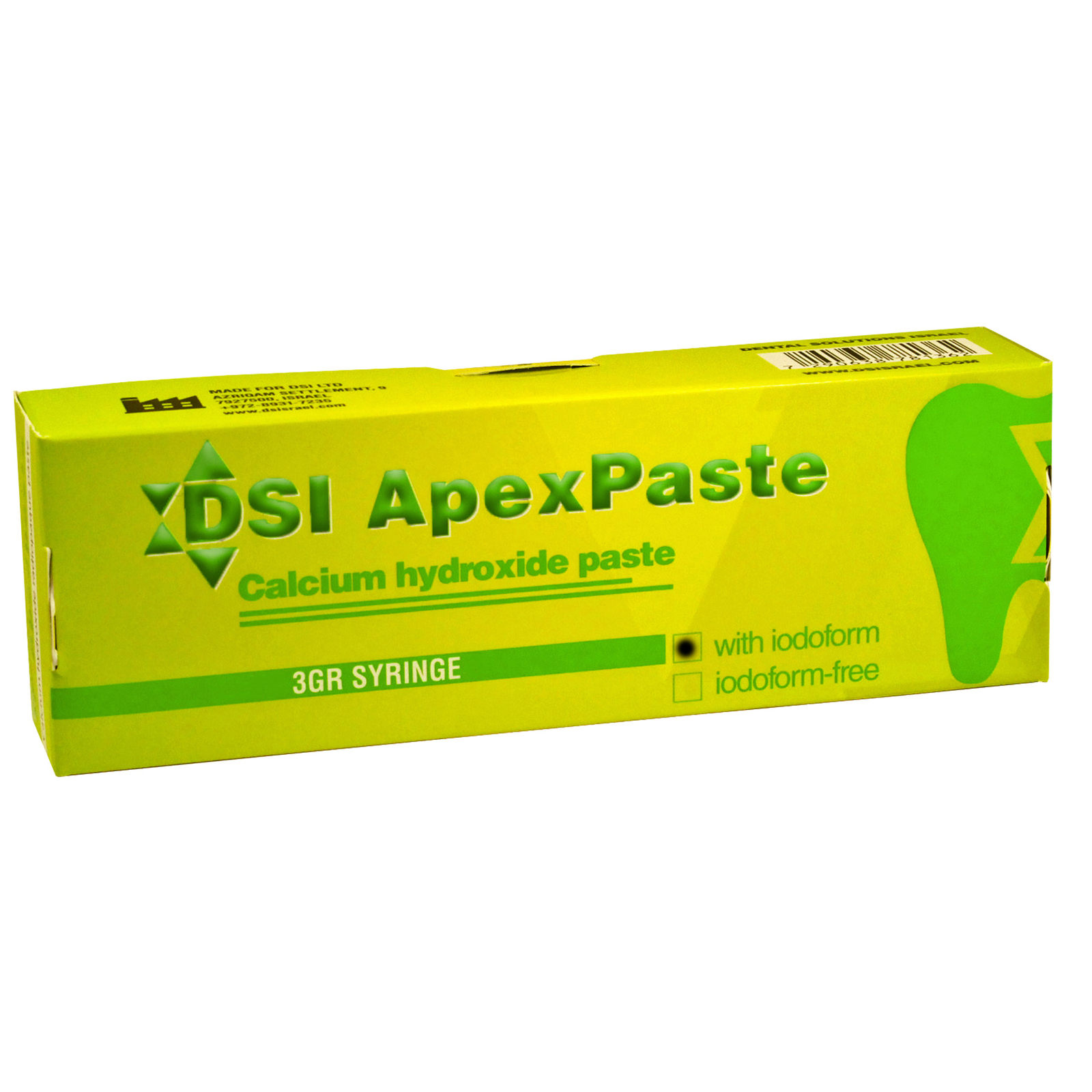 DSI Dental Apex Paste Iodoform Endodontic Calcium Hydroxide Root Canal ...