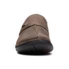 Clarks Womens Un Loop Ave Leather Slip-on Loafer Shoes - Taupe NIB | eBay