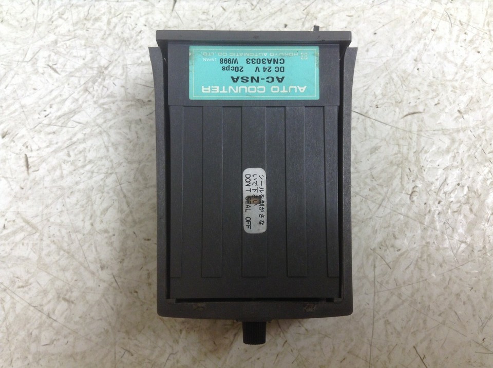 Hokuyo Automatic AC-NSA Auto Counter 24 VDC 20 cps ACNSA (TSC) | eBay