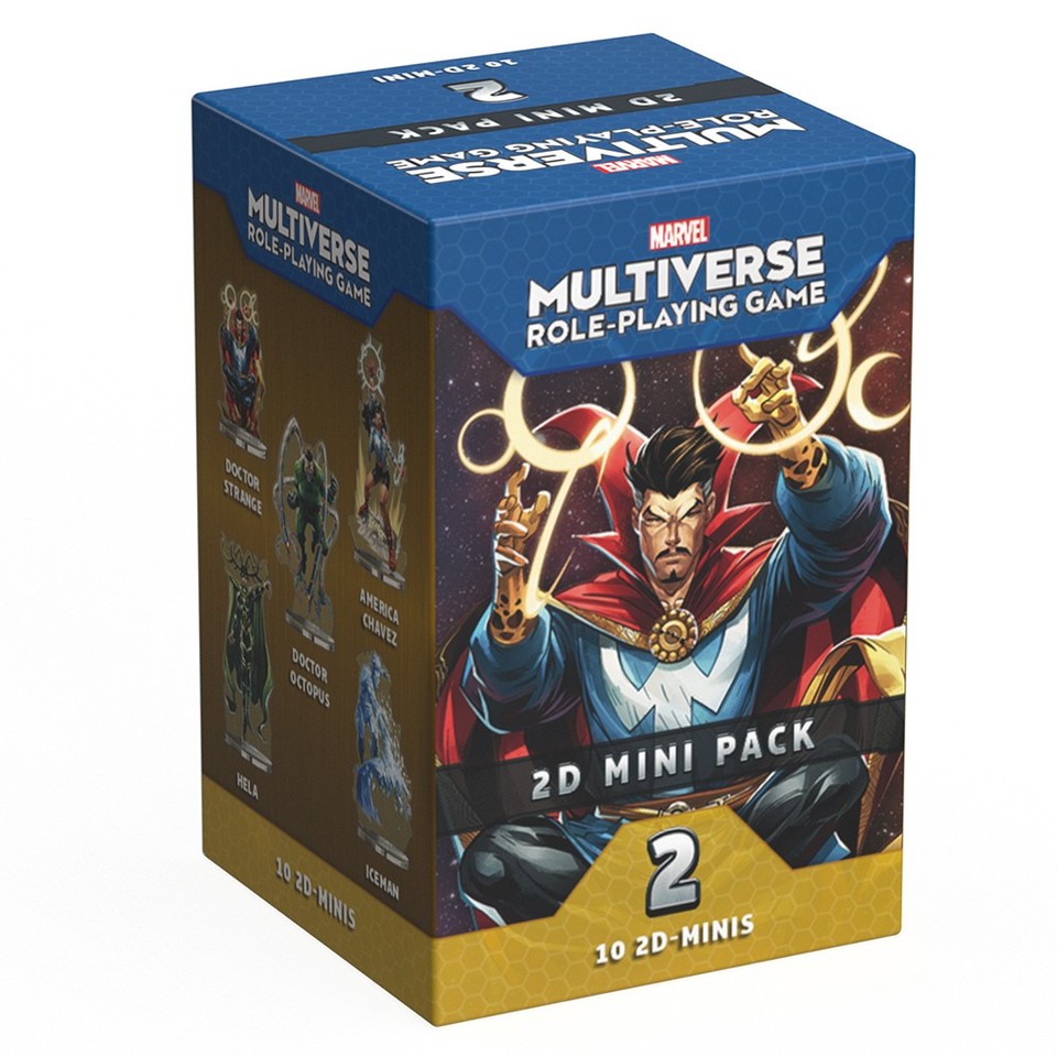 Marvel Multiverse RPG: 2D Mini Pack 2 | eBay