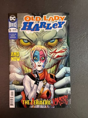 Old Lady Harley #5 signed Amanda Conner DC Comics 2019 VF | eBay