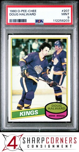 1980 O-PEE-CHEE #207 DOUG HALWARD KINGS PSA 9 | eBay