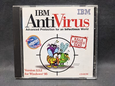 IBM ANTIVIRUS Windows 95 PC CD-ROM Vintage Retro Classic | eBay