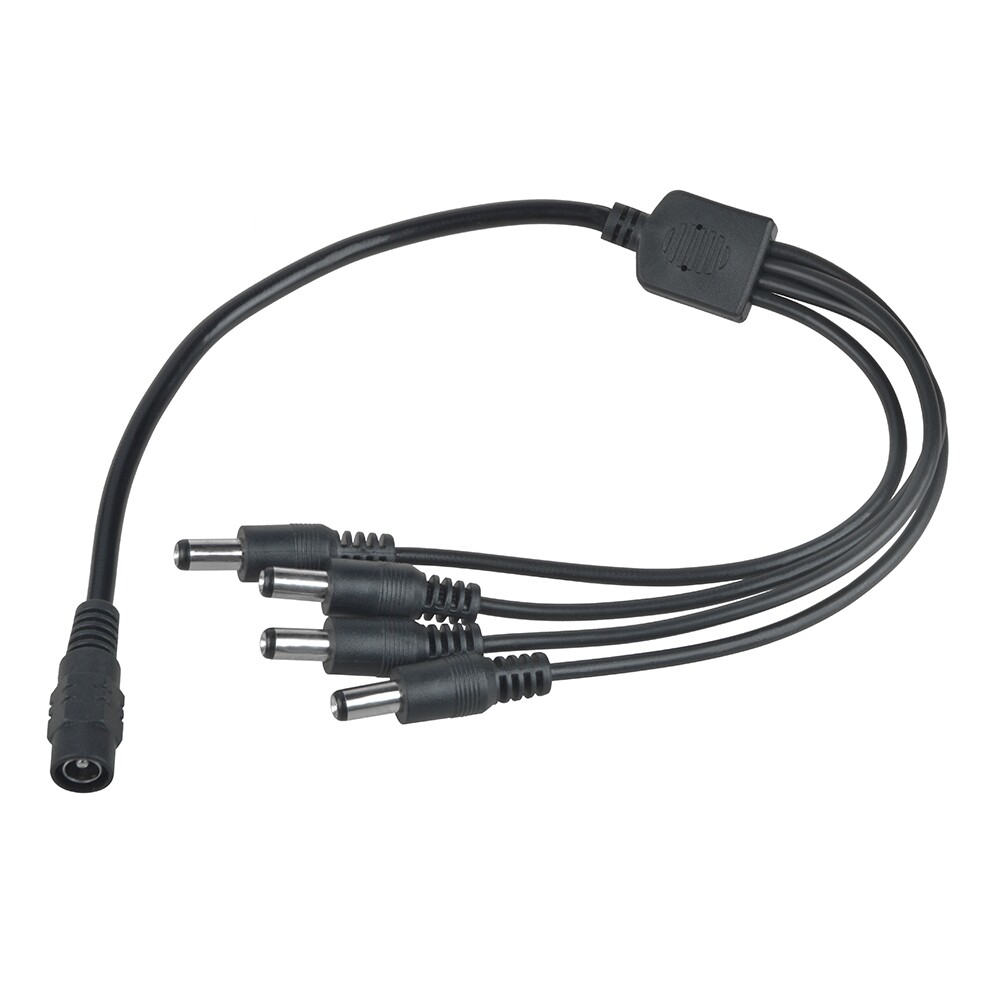 4 Way Splitter Connector + AC Adapter For Lorex ACC-U41 ACCU41 Security ...