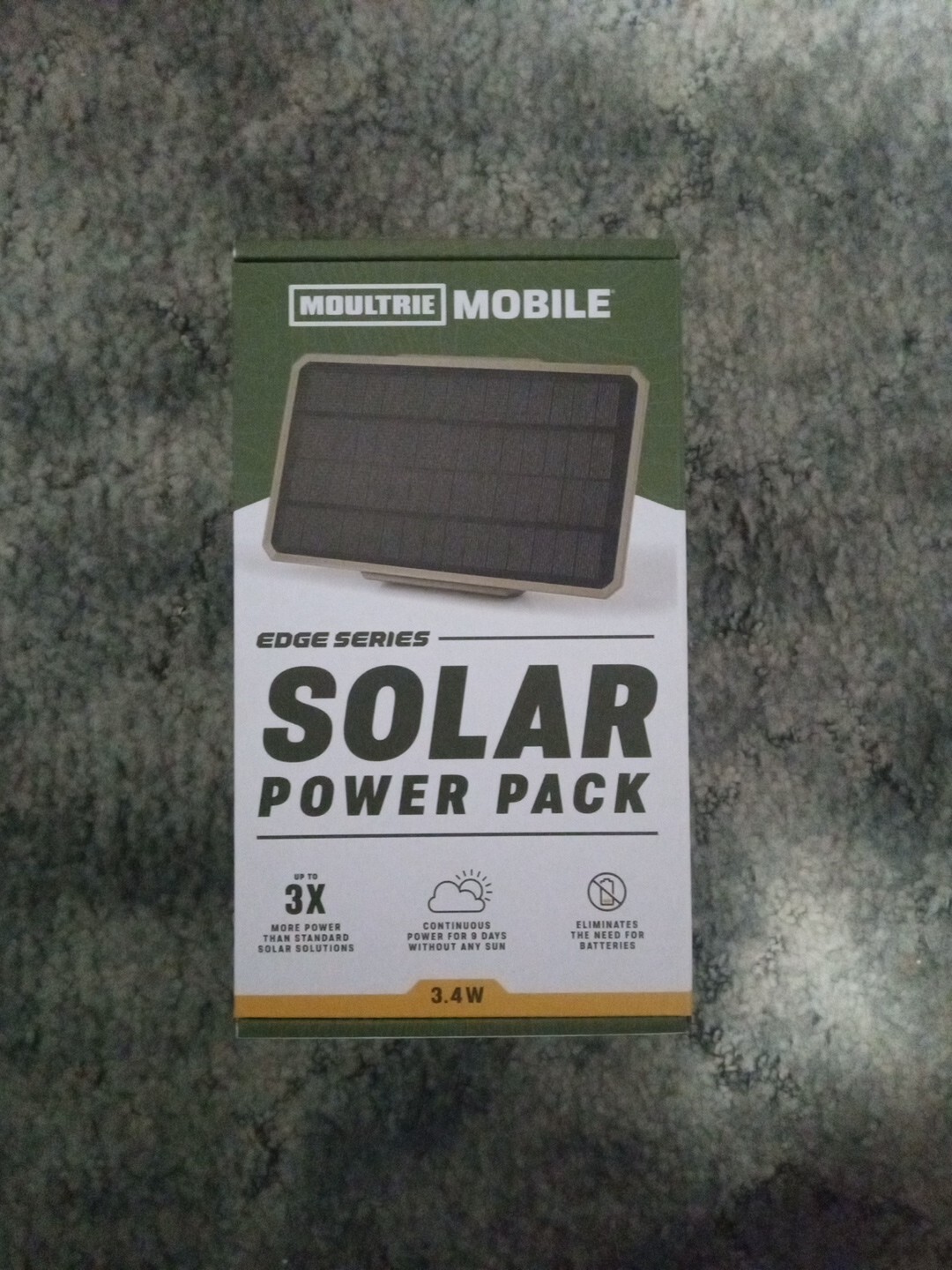 Moultrie Mobile Universal Solar Panel Power Pack 3.4W MMA-14108 New | eBay