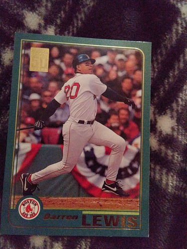 Topps 2001 Gold Boston Red Sox Baseball #133 Darren Lewis Complete Your ...