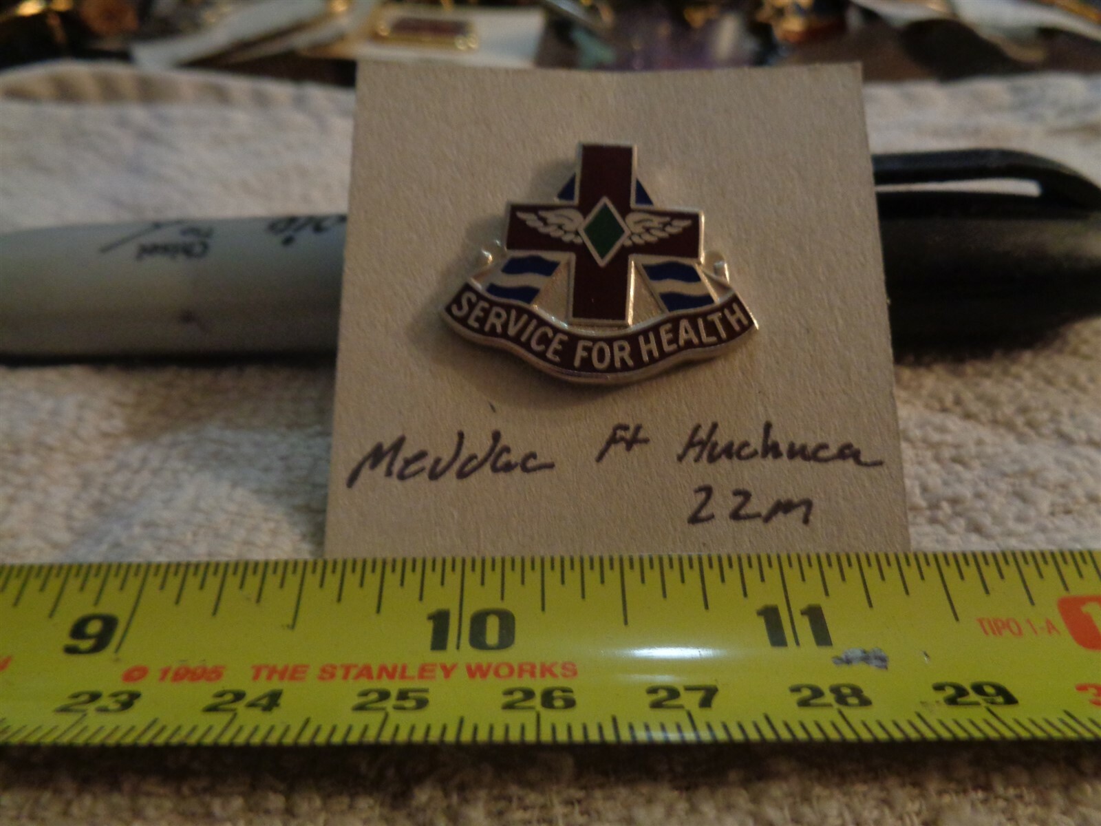 MEDDAC Ft Huachuca 22M Unit Crest, DI, DUI (DRAW#80) | eBay