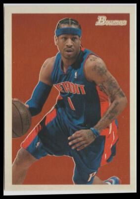 2009-10 Bowman 48 #22 Allen Iverson Blue | eBay