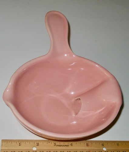 Vintage Pink Gravy Boat Sauce Separator For Oil Grease Fat Pottery Pot ...