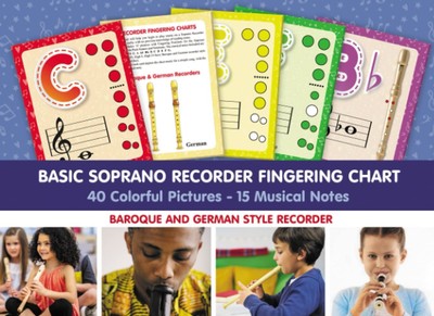 Basic Soprano Recorder Fingering Chart - 40 Colorful Pictures - 15 ...