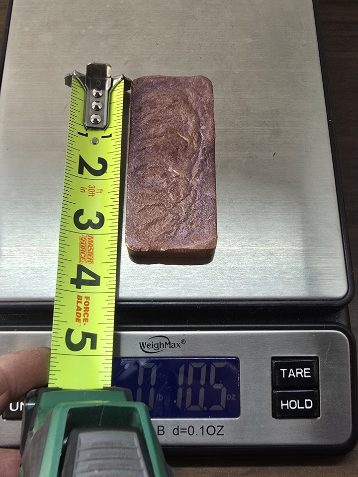 10 Oz. Hand Poured Copper Bullion Bars, Bricks. PURE COPPER | eBay