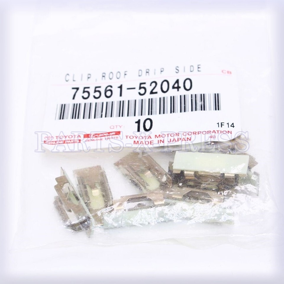 OEM GENUINE TOYOTA CAMRY SCION LEXUS DRIP MOLDING RETAINER CLIPS ...