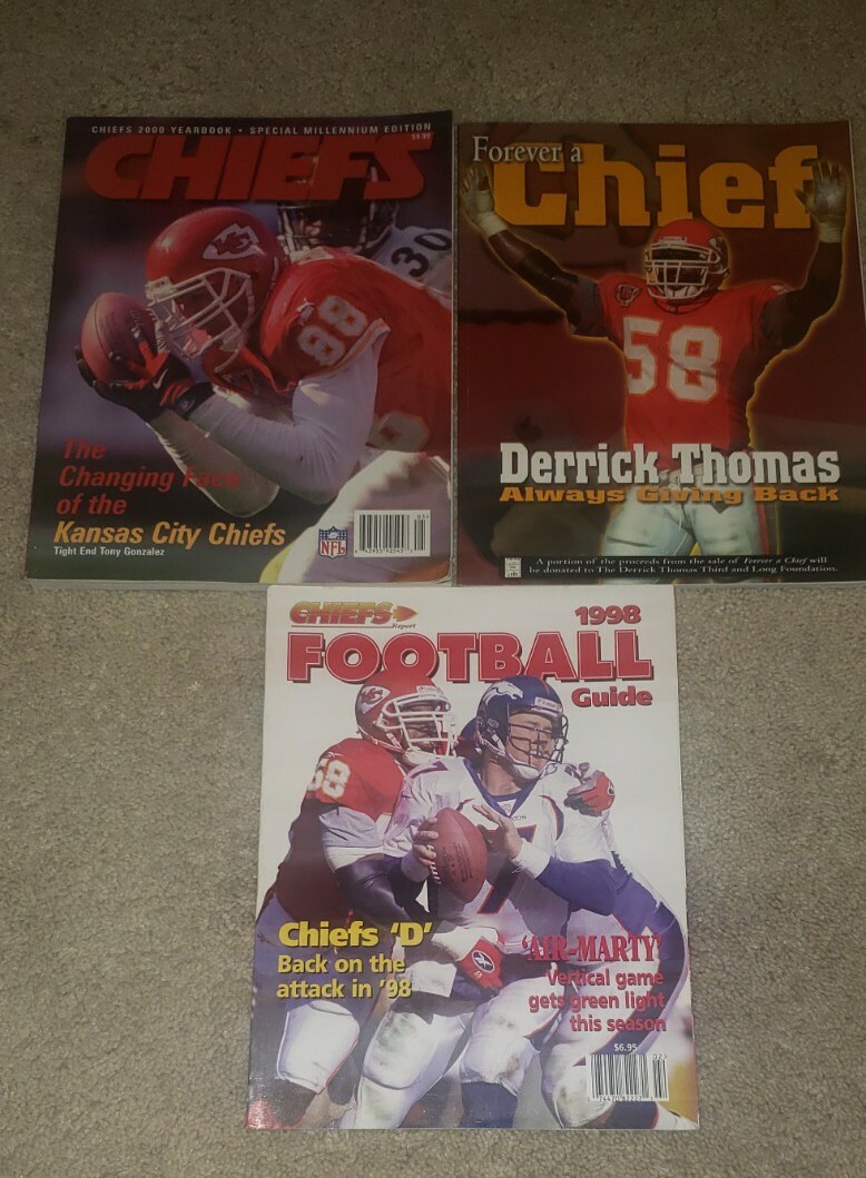 KC Chiefs Magazine Lot 1998, 2000 | eBay