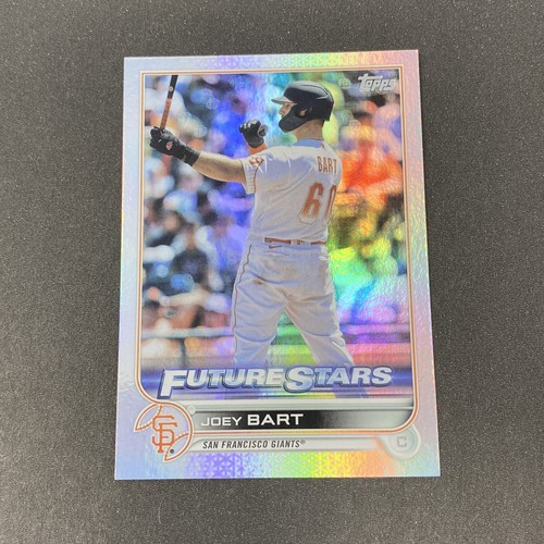 Joey Bart Future Stars SILVER RAINBOW FOIL 2022 Topps #434 Parallel ...