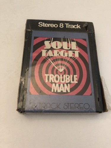 Vintage Sealed NOS 8 Track Soul Target Trouble Man Brand New | eBay