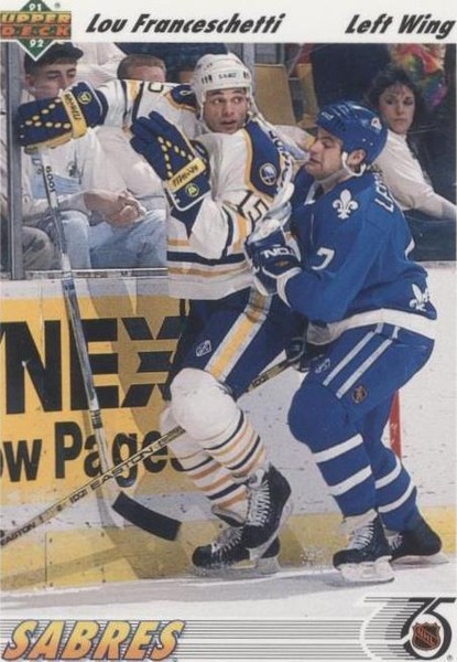 1991-92 Upper Deck - #399 Lou Franceschetti for sale online | eBay
