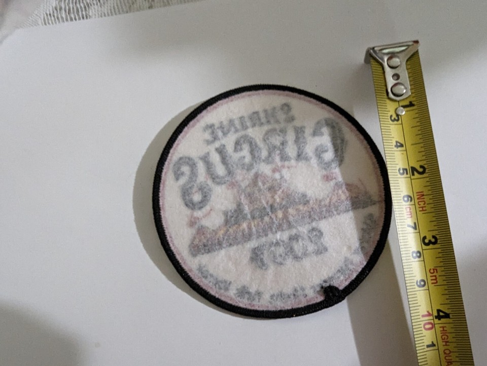 Sew on Patch Shrine Circus 2007 Canada Canadian Shriners | eBay