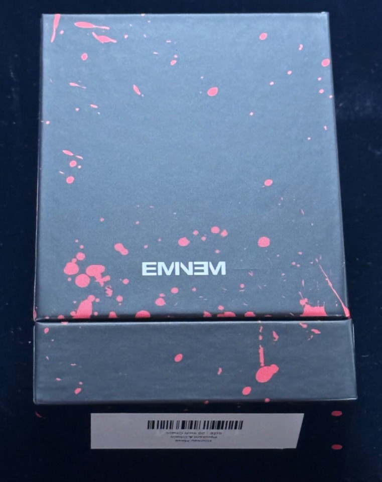 Eminem "Slim Shady" Limited Edition Hockey Mask SS Pendant & 24" Chain ...