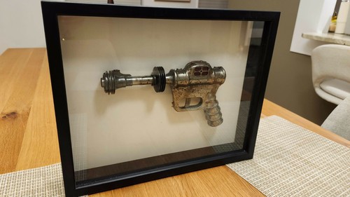Vintage Buck Rogers Atomic Pistol toy in protective frame | eBay