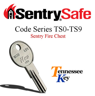 Sentry Safe & Fire Box keys / Select your key code / Series TS0 - TS9 ...