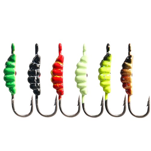 Lua Lead Head Hook Nymph 1.5g25mm Ice Fishing Hook Mini Small Lead Head ...