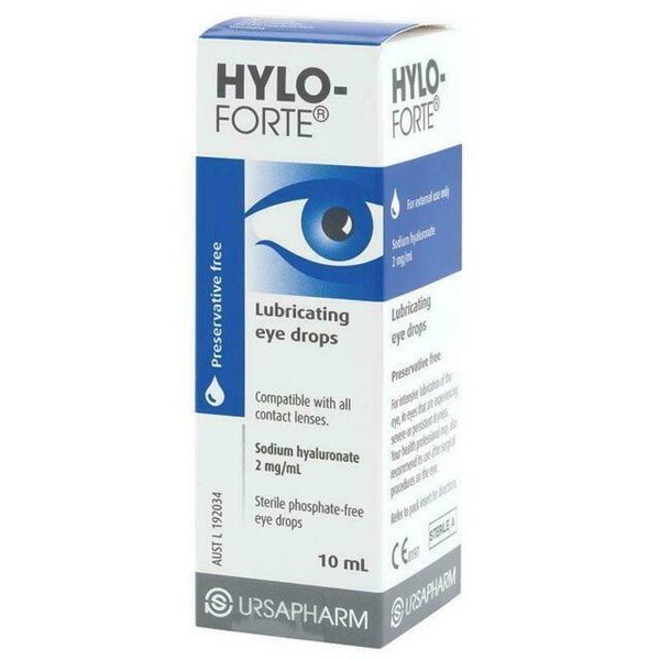 URSAPHARM Hylo-Forte Eye Drops 10ml for sale online | eBay