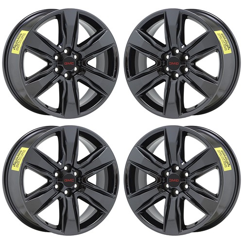 20" GMC Acadia Black Chrome wheels rims Factory OEM 2017 2018 2019 2020 ...