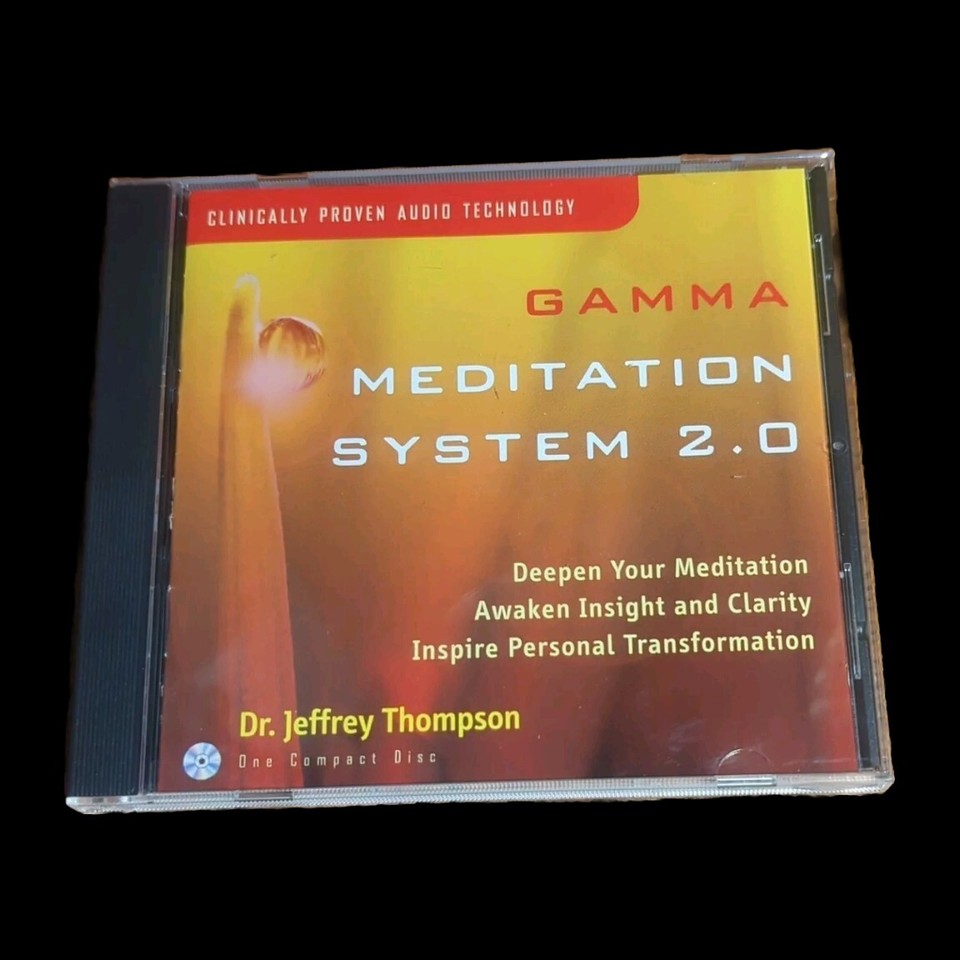Gamma Waves Meditation System by Dr. Jeffrey Thompson CD Brain Waves ...
