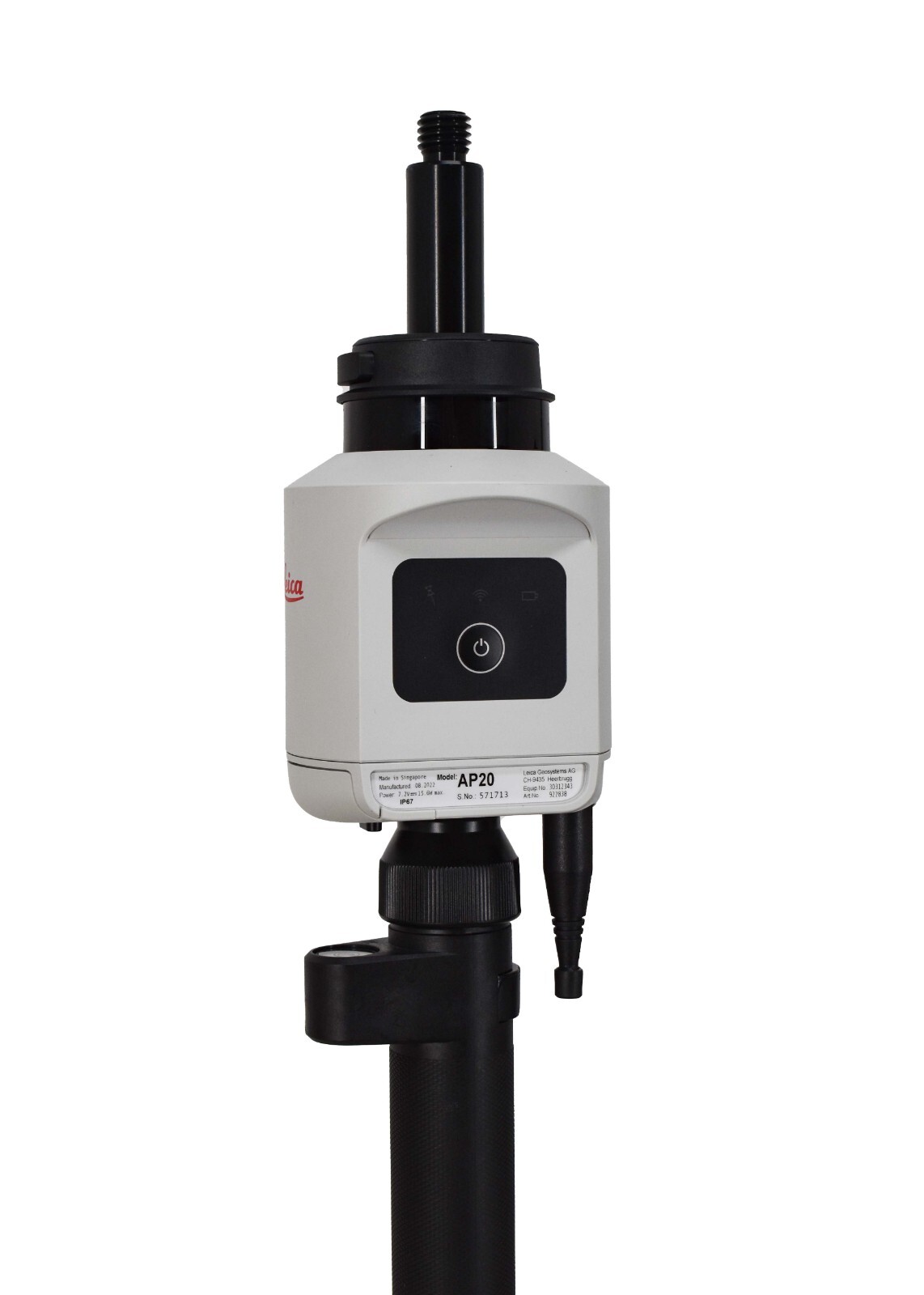 NEW Leica AP20 Tilt Pole Upgrade Kit for iCR70 & iCR80 Total Stations ...