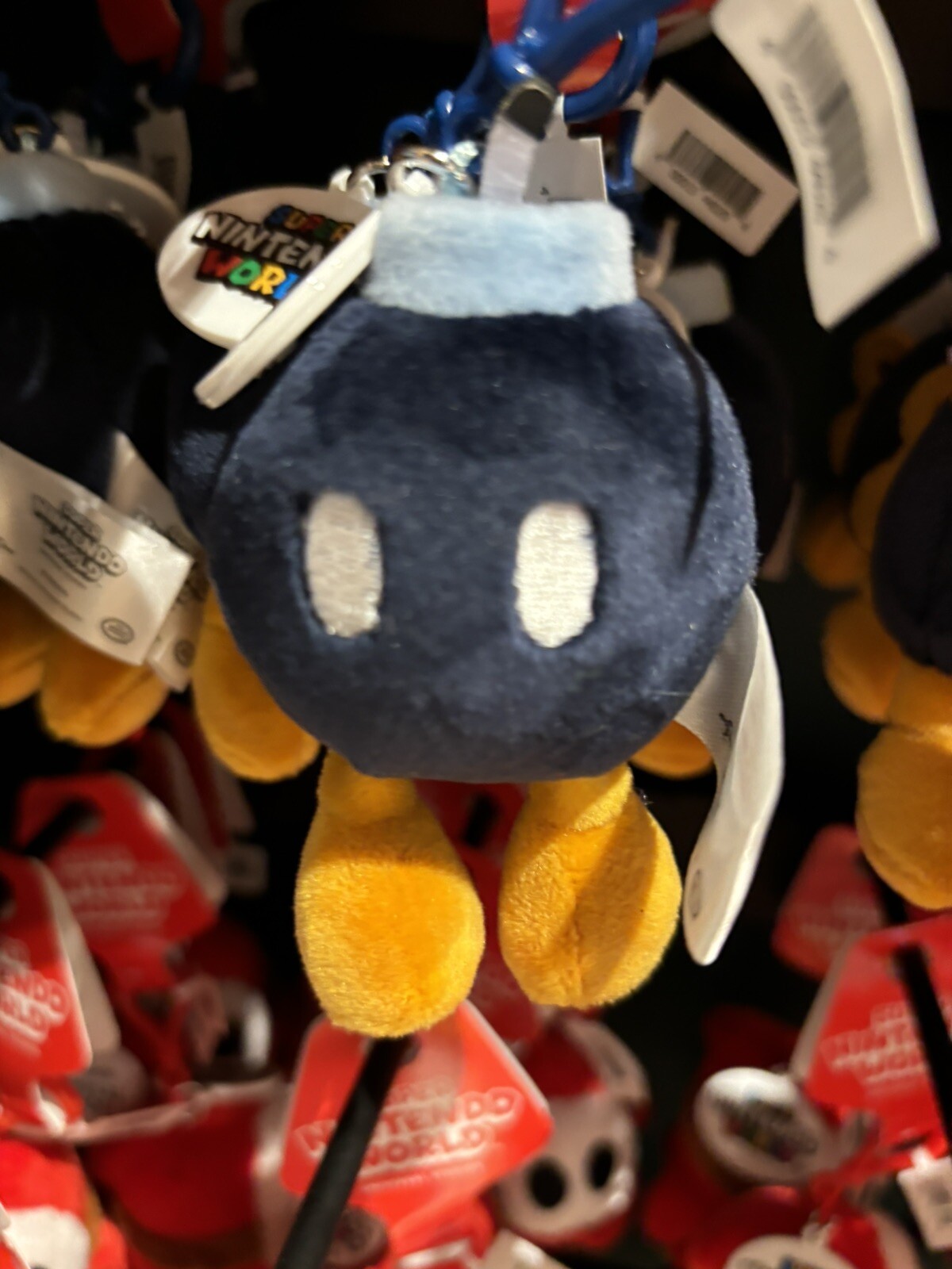 2024 Universal Orlando Epic Universe Super Nintendo World Bob-omb Plush Keychain | eBay