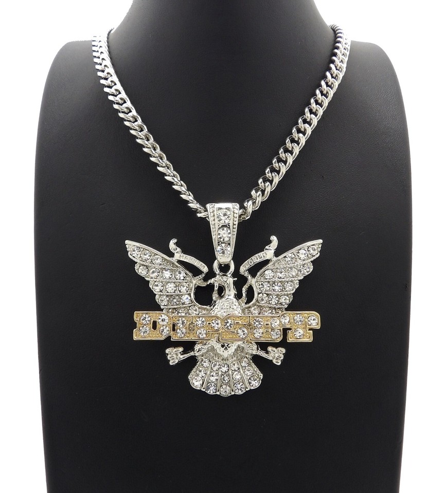 Dipset New Pendant with Necklace Diplomats | eBay