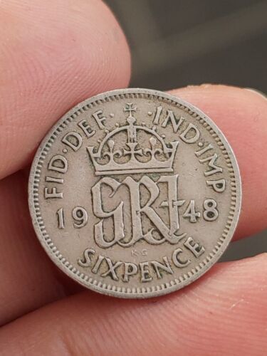 1948 -Sixpence Coin six pence 6d King George VI Kayihan coins | eBay