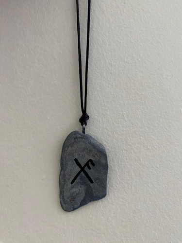 Bind Rune Necklace Pendant Good Luck Pagan Talisman | eBay