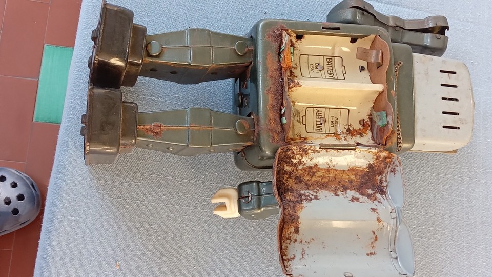 ALPS MARUSAN TELEVISION SPACEMAN ROBOT TOY 1960 JAPAN | eBay