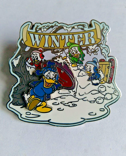 Disney Winter 2005 Donald Duck & Nephews Huey Dewey Louie Snowball ...