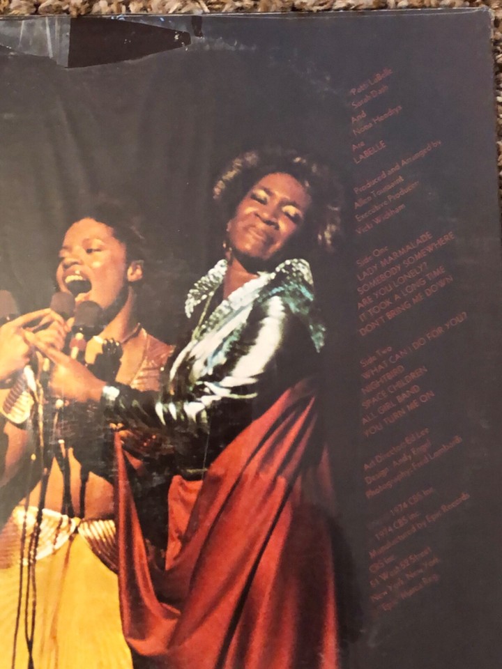 Labelle Night birds 1974 Vinyl Lp Epic Record Ex | eBay