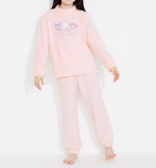 Chikawa Kuromi My Melody x Sanrio Characters Uniqlo Long Sleeve Fleece ...