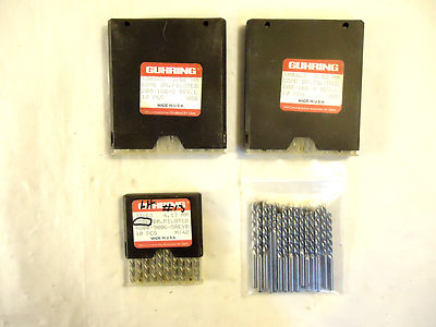 GUHRING Piloted Core Drill Bit Lot 57pc Left-Hand HSS USA Open Box ...