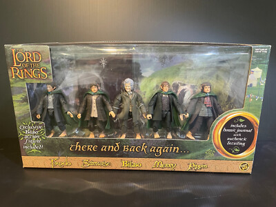 LOTR Lord of the Rings There & Back Again Samwise Frodo Bilbo Merry ...