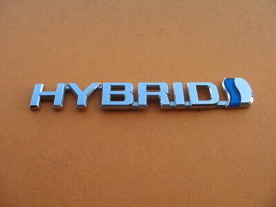 16 17 18 TOYOTA PRIUS HYBRID REAR TRUNK LID EMBLEM LOGO BADGE SIGN OEM ...