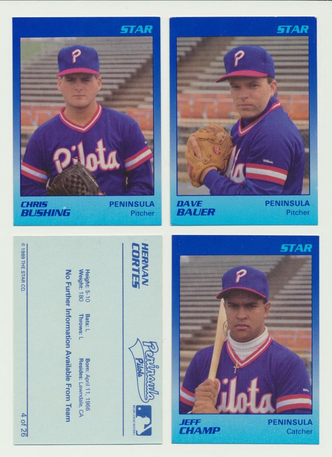 Full set of 26 cards 1989 Star Peninsula Pilots | eBay