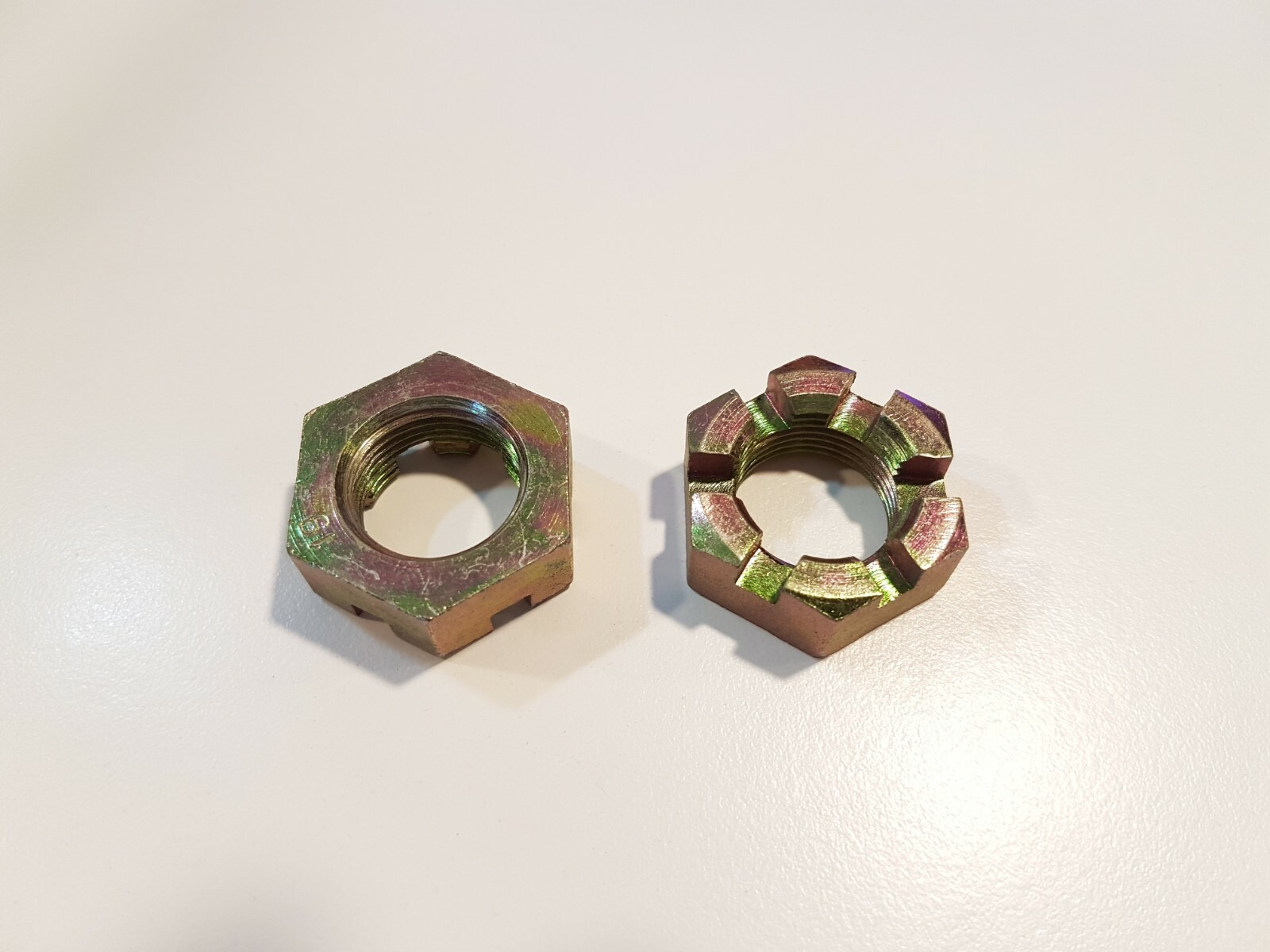 2x CV Joint Axle Nut M20x1.5P Castle Nut-19 suit Subaru Justy (87-88 ...