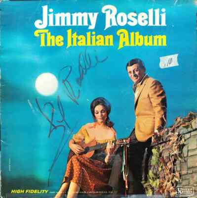 LP Jimmy Roselli The Italian Album STILL SEALED / MONO NEW OVP United ...
