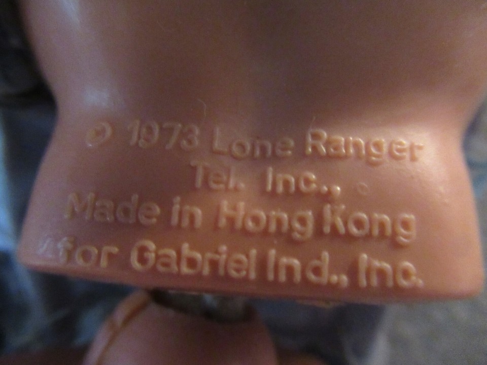 Vintage 1973 Gabriel Toys The Lone Ranger 10” Action Figure And His ...