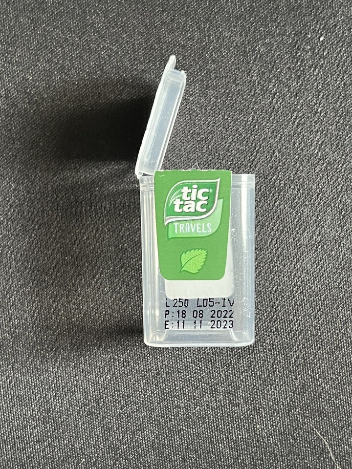 Tic Tac Mini's Empty Containers (2) | eBay