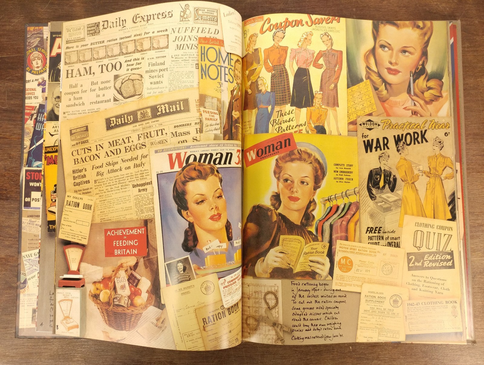 The Wartime Scrapbook : From Blitz to Victory, 1939-1945 by Robert Opie ...