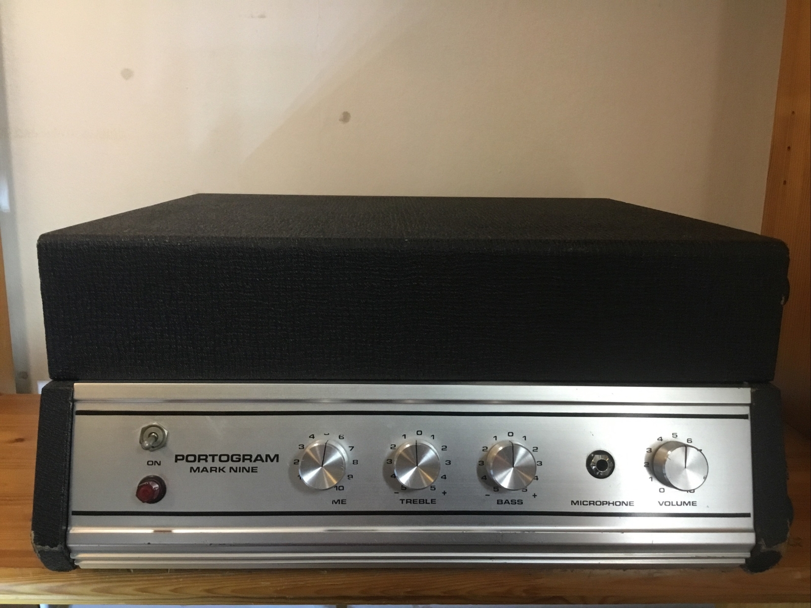 Vintage Portogram Mark Nine 9 Stereo + Lenco GL72 Turntable Swiss Made ...