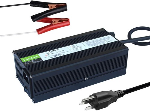 Yarlan 14.6V 20A AC-DC Smart Charger for Deep Cycle Rechargeable ...